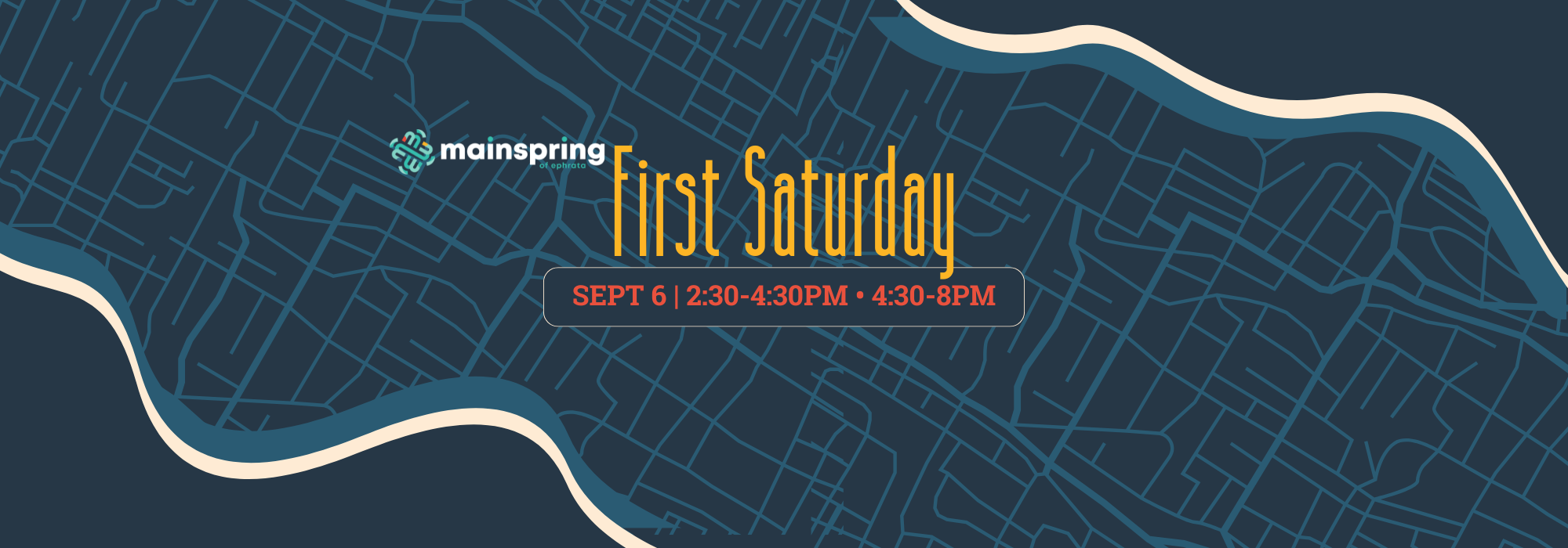 First Saturdays - Summer 2025 - September - Mainspring of Ephrata